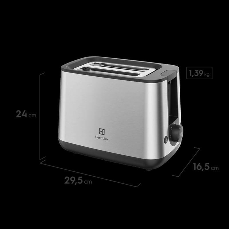 Tostadora Eléctrica Inoxidable Electrolux ETS25 | Magazzino